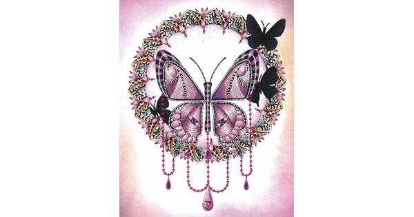 Butterfly Art - Diamond Art Kit - DD9.073 - Diamond Dotz®